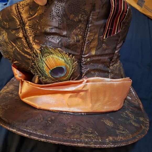 Disney | Accessories | Disney Adult Madhatter 6 Brown And Orange ...